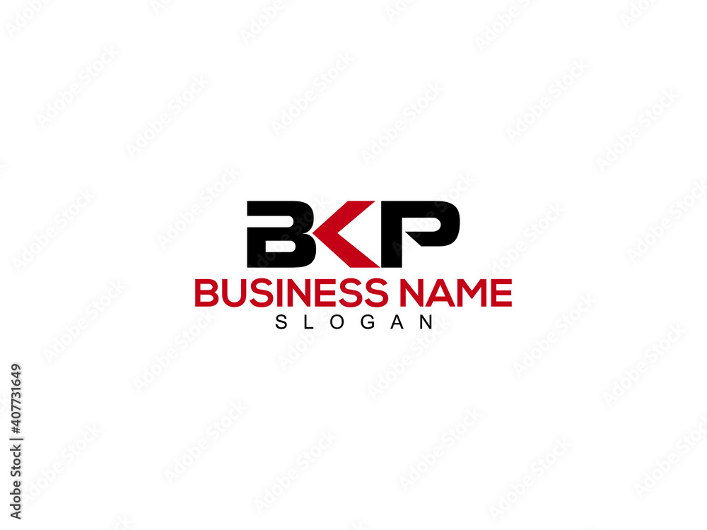 BKP logo vector And Illustrations For Business Stock Vector | Adobe Stock