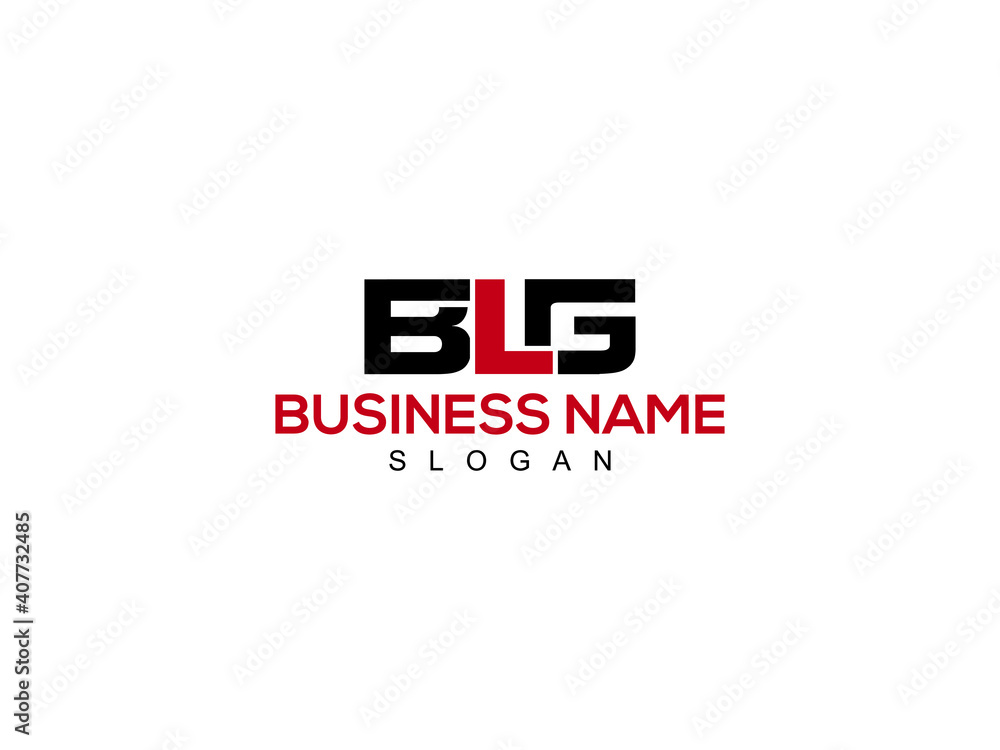 BLG logo vector And Illustrations For Business Stock Vector | Adobe Stock