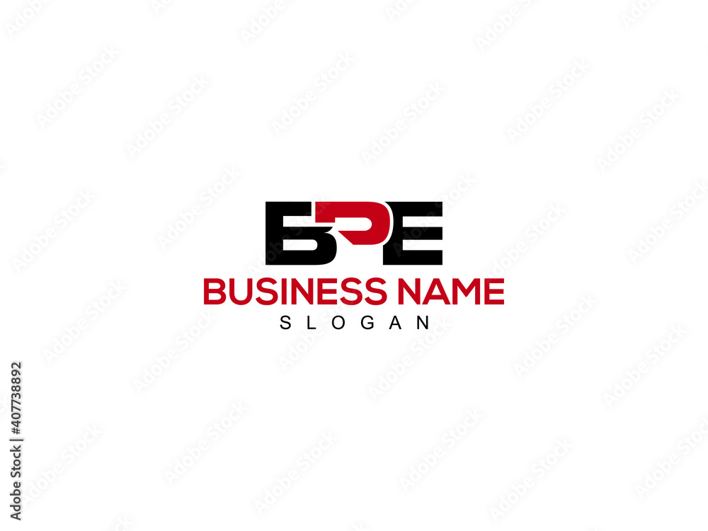 BPE Logo, bpe Letter Design For Business Stock Vector | Adobe Stock