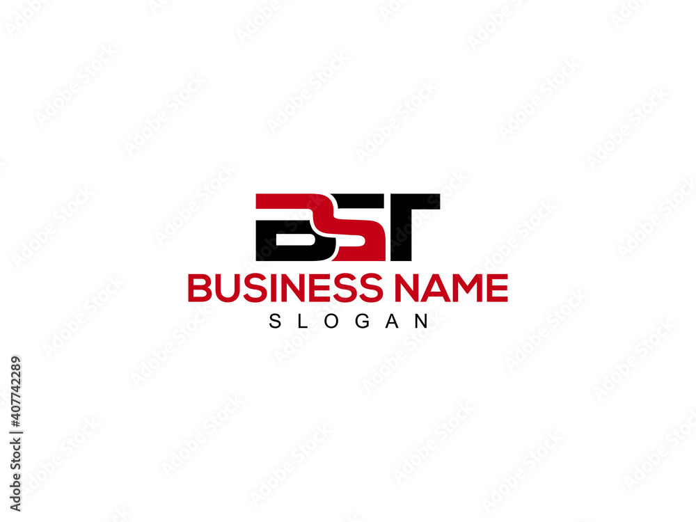 BST Logo And Illustrations Design For New Business Stock Vector | Adobe ...