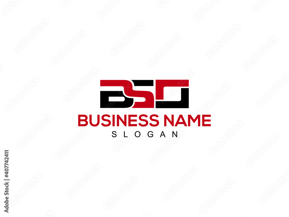 BSO Letter and templates design For Your Business Stock Vector | Adobe ...