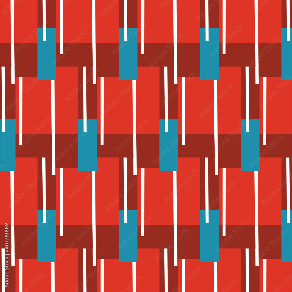 Abstract seamless geometric vector pattern for clothing fabric and ...