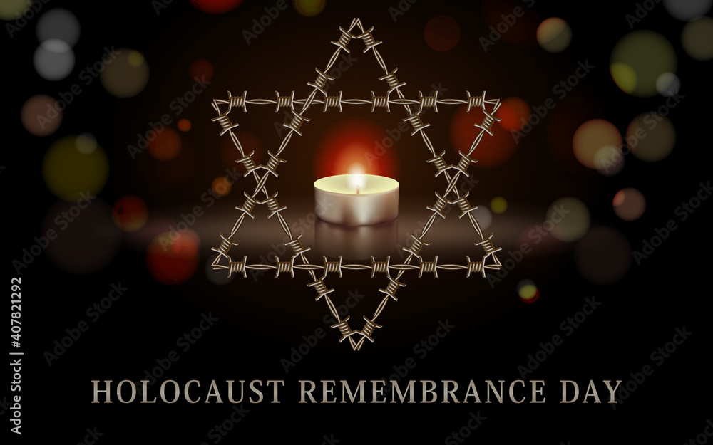 International Holocaust Remembrance Day. 27 January. Vector banner ...