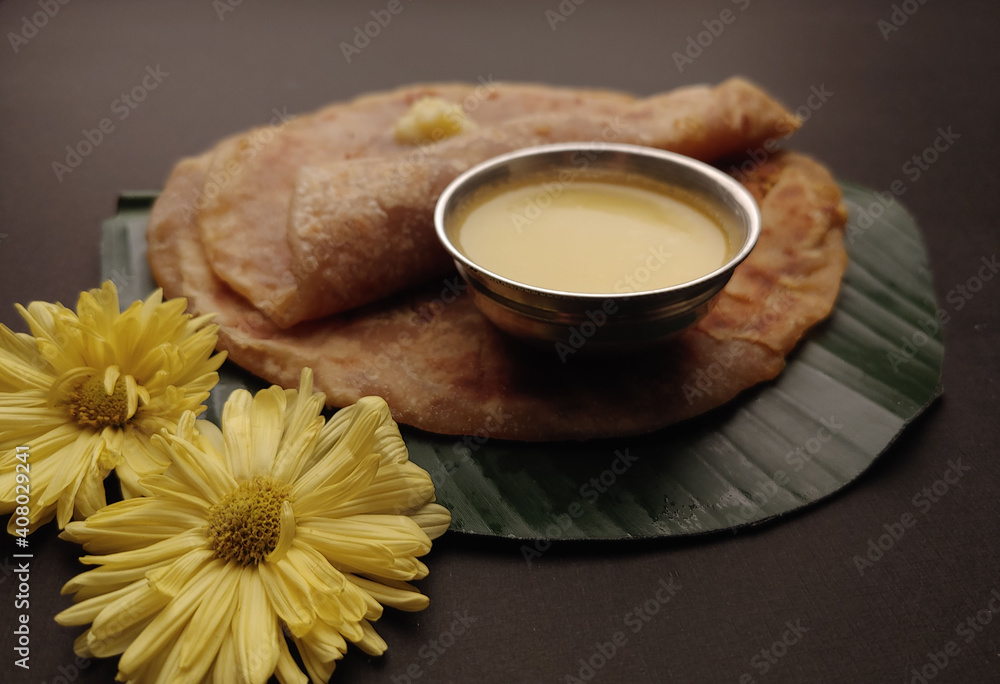 Puran Poli, also known as Holige, is an Indian sweet flatbread from ...