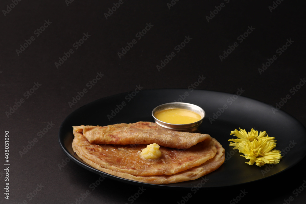 Puran Poli, also known as Holige, is an Indian sweet flatbread from ...