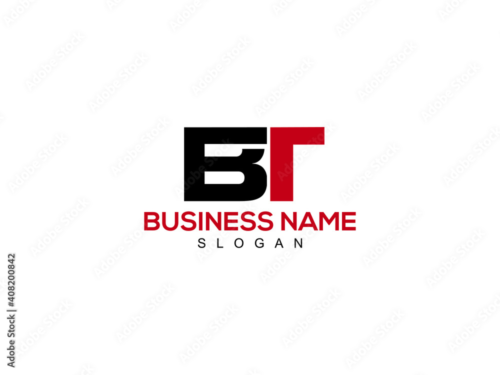 BT B&T Letter Type Logo Image, BT Logo Letter Design Stock Vector ...