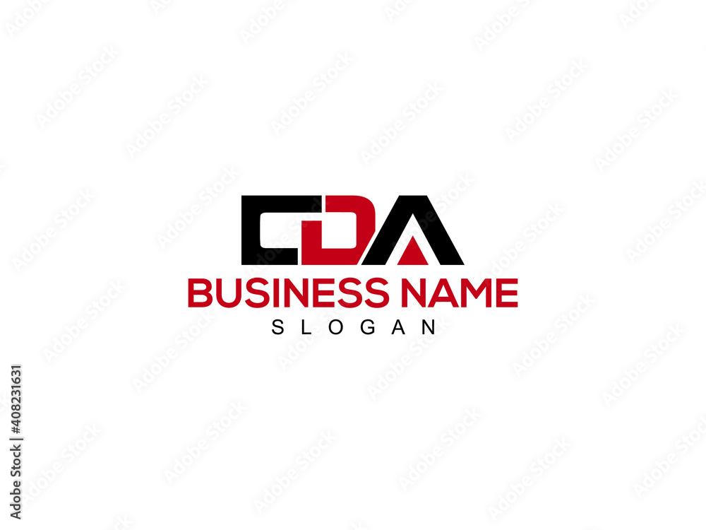 Letter CDA Logo Vectors For Your Business Stock Vector | Adobe Stock