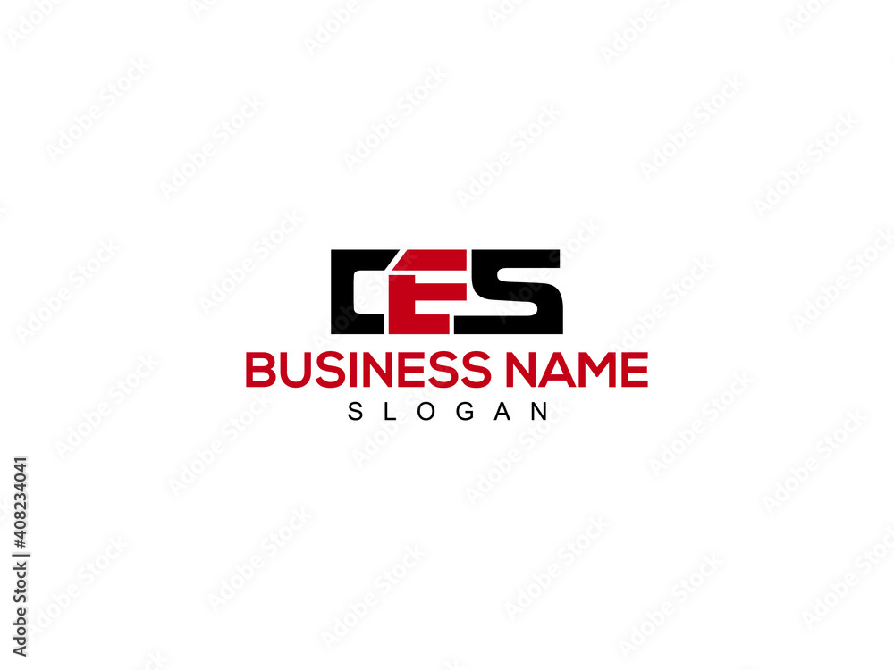 CES Logo And Illustrations Design For New Business Stock Vector | Adobe ...