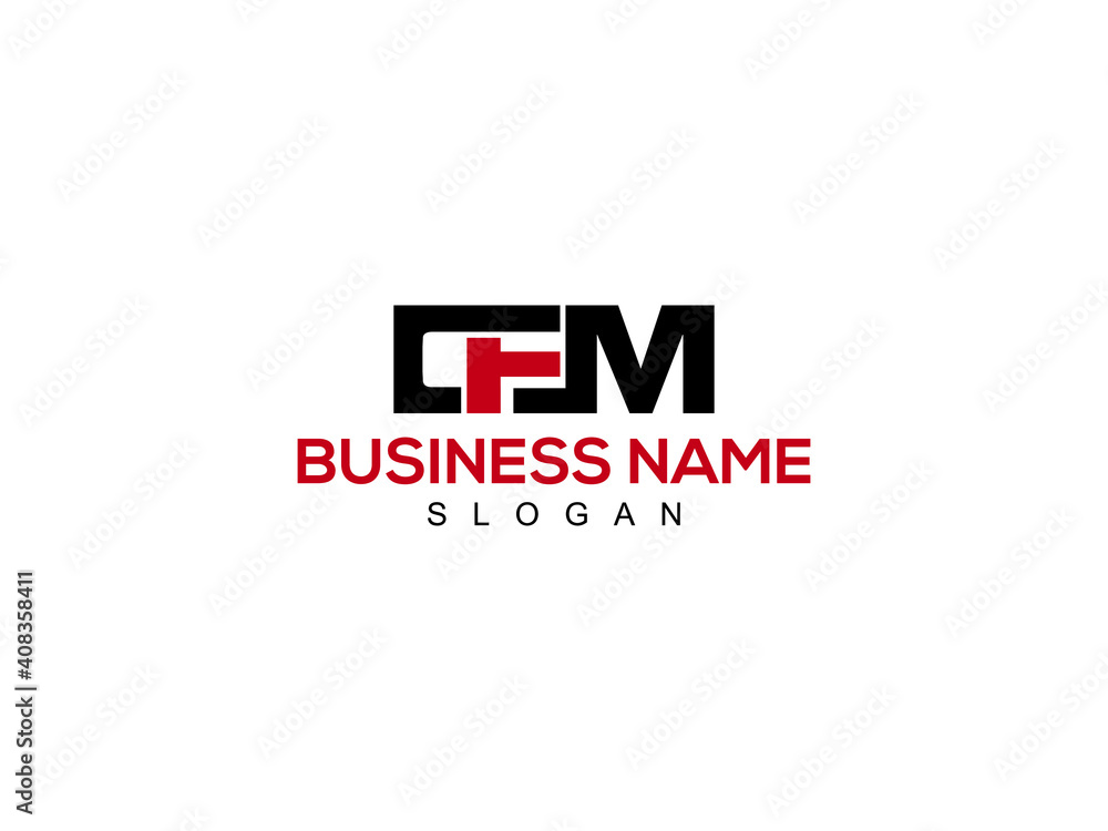 CFM Logo Vectors For Your Business Stock Vector | Adobe Stock