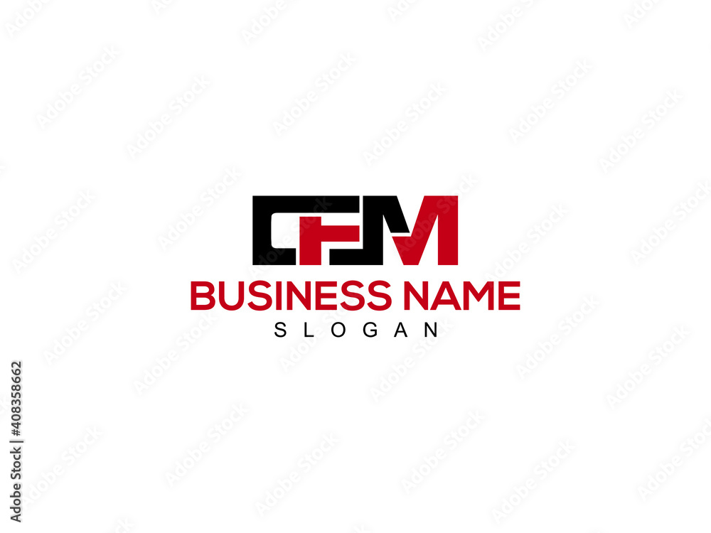 CFM Logo image design for all kind of use Stock Vector | Adobe Stock