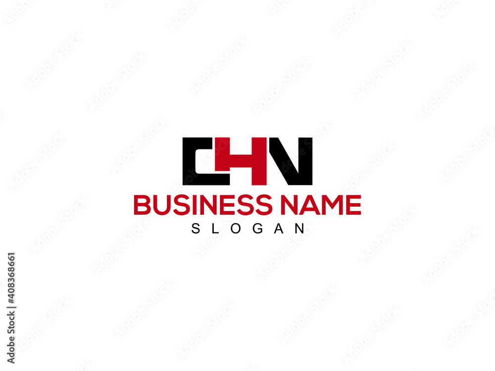 CHN Logo And Illustrations Design For Business Stock Vector | Adobe Stock