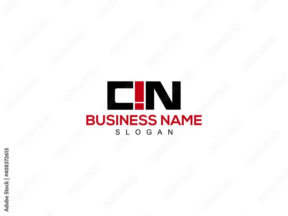 CIN Logo Vectors For Your Business Stock Vector | Adobe Stock
