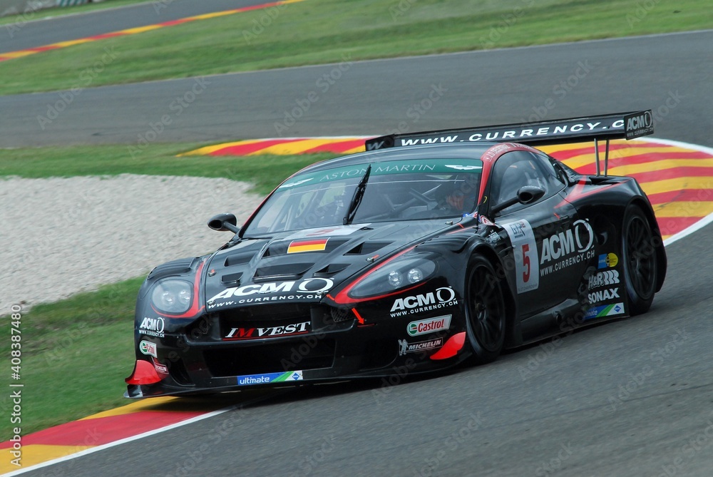 Scarperia, 15 September 2006: Aston Martin DBR9 GT1 of Phoenix Racing ...