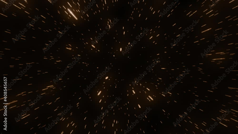 Video „Moving Star Field, Space Travel, Light Speed Journey, Flying ...