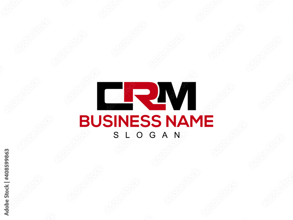 CRM Logo Icon design for business Stock Vector | Adobe Stock