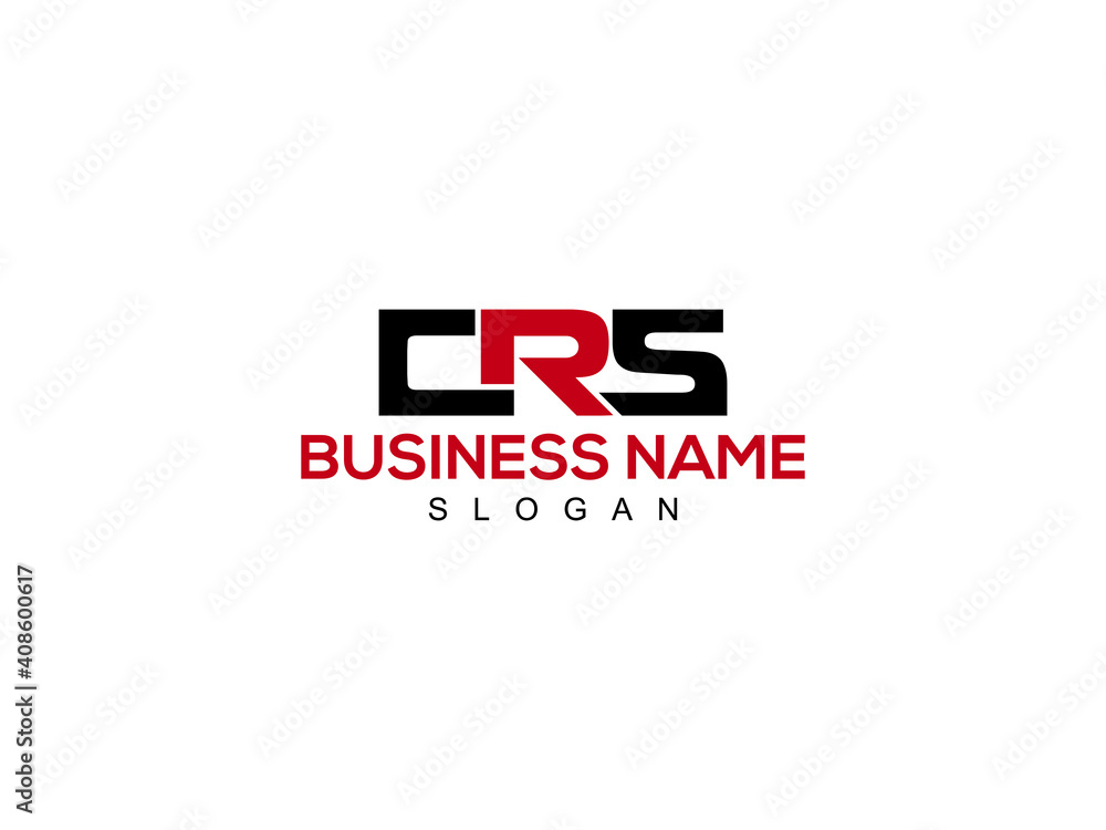 CRS Logo Icon design for business Stock Vector | Adobe Stock
