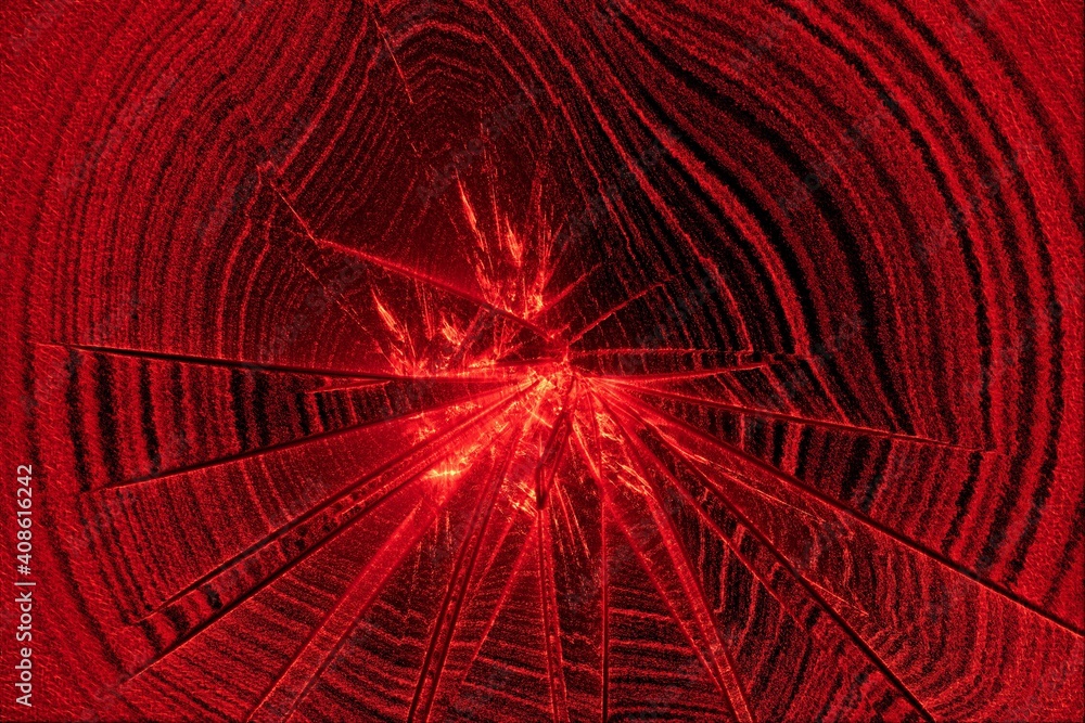 Red bursts of rays. Background for design and decoration Stock ...