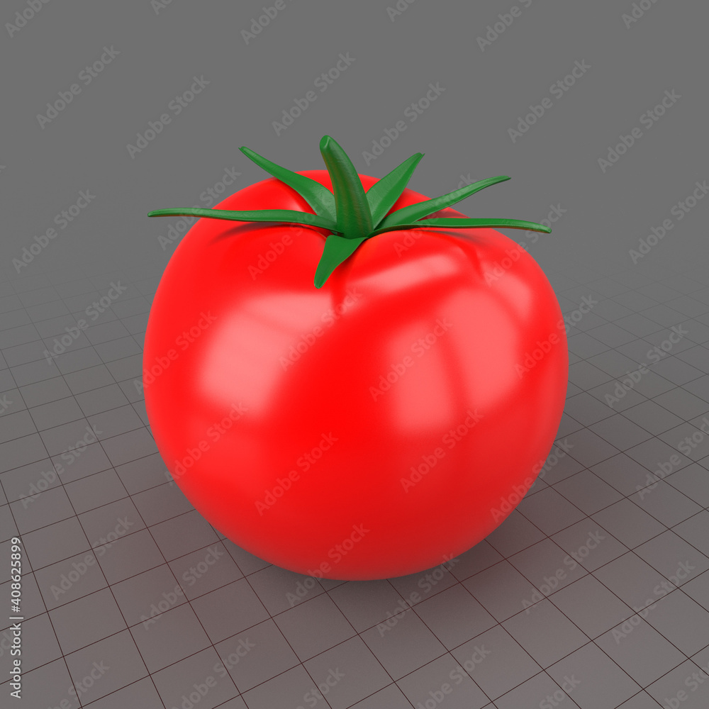Tomato Stock 3D asset | Adobe Stock