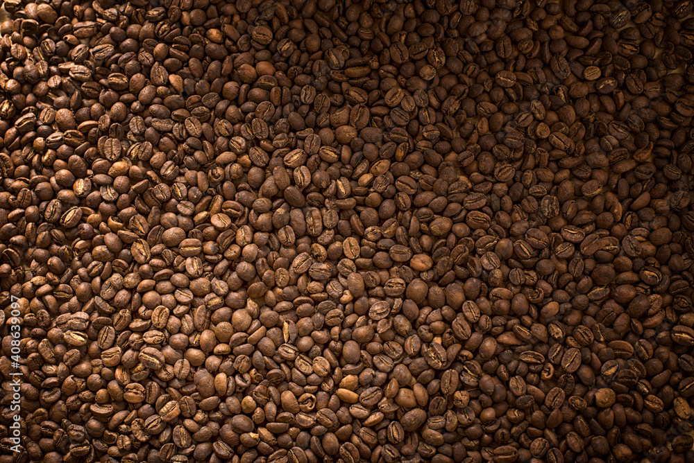 Granos de café Stock Photo | Adobe Stock