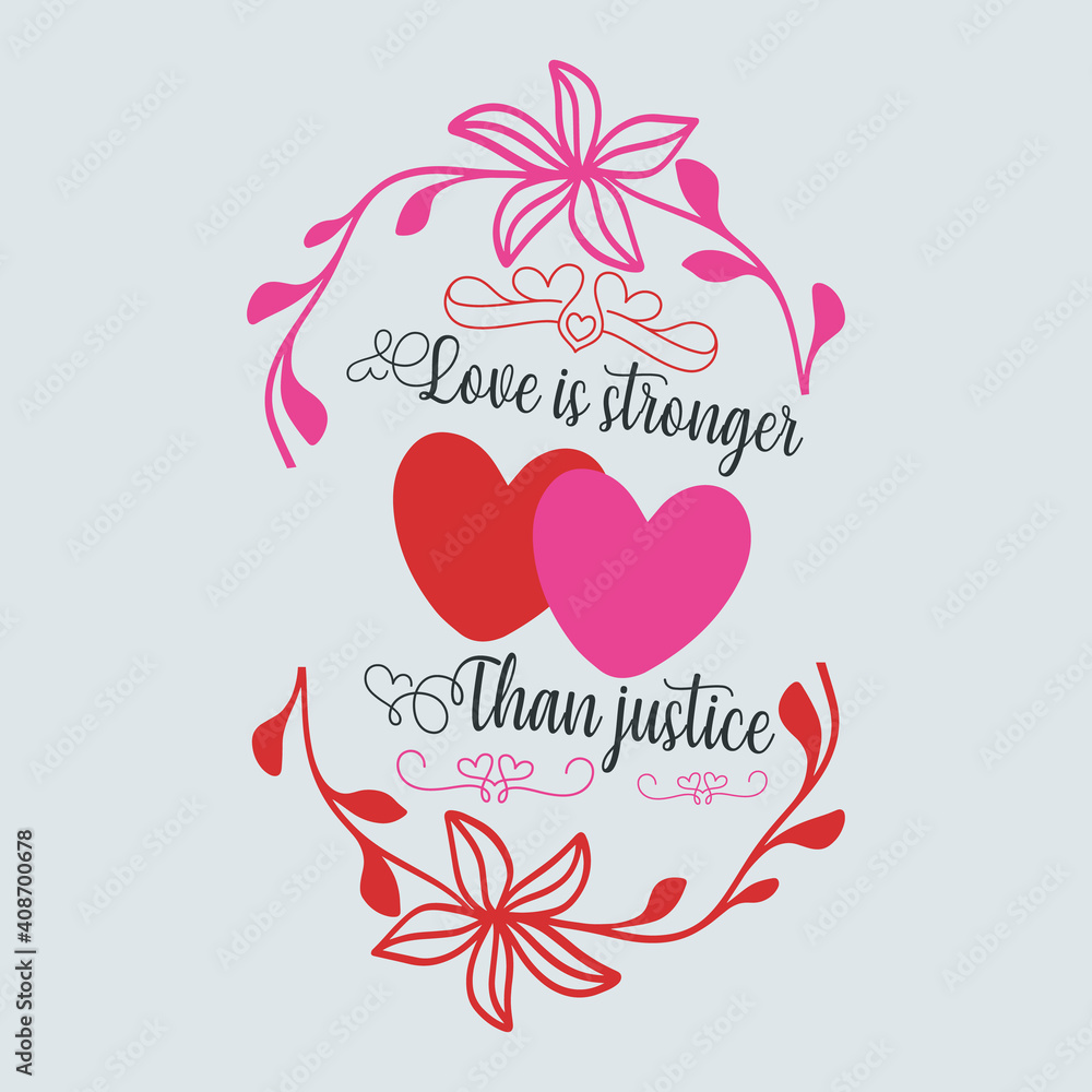 Educational Slogan To Celebrate Valentines Day-Love Is Stronger Than ...