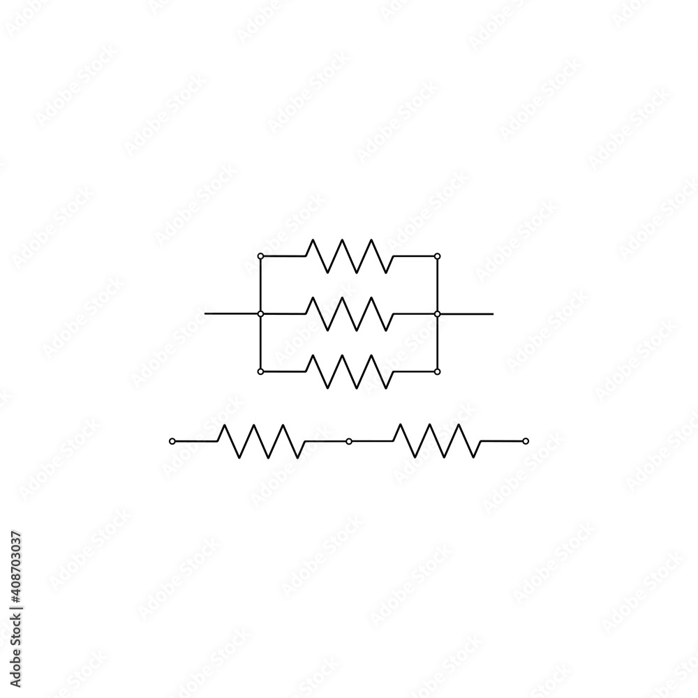 resistor logo Stock Vector | Adobe Stock