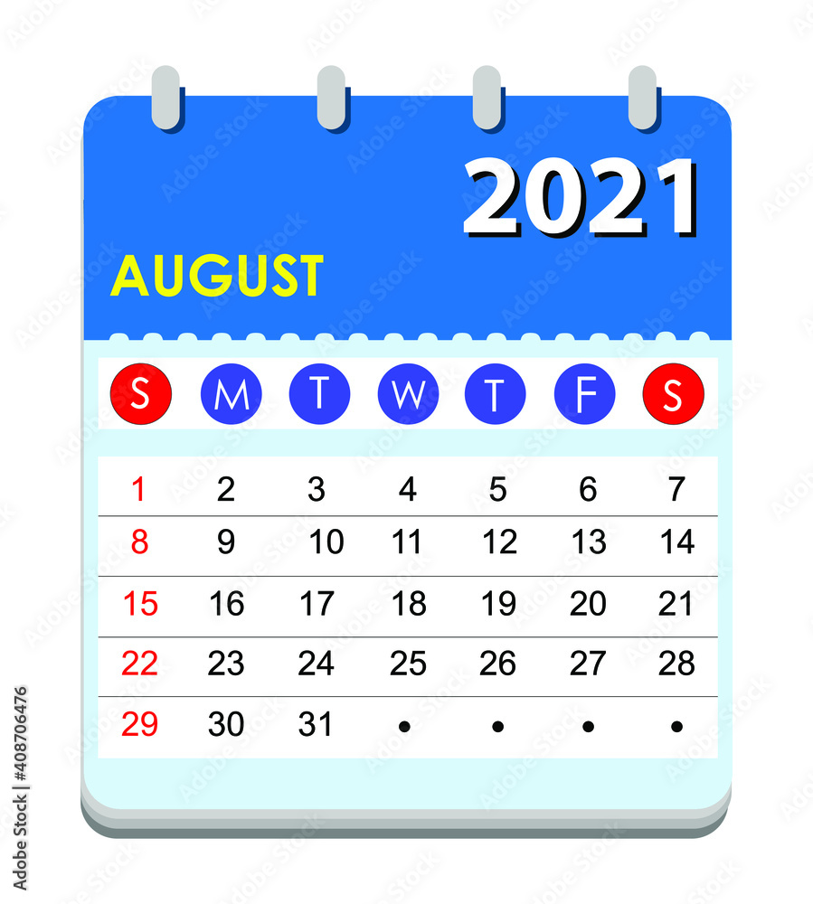 2021 Calendar. Wall calendar template for 2021 year. Monthly calendar ...