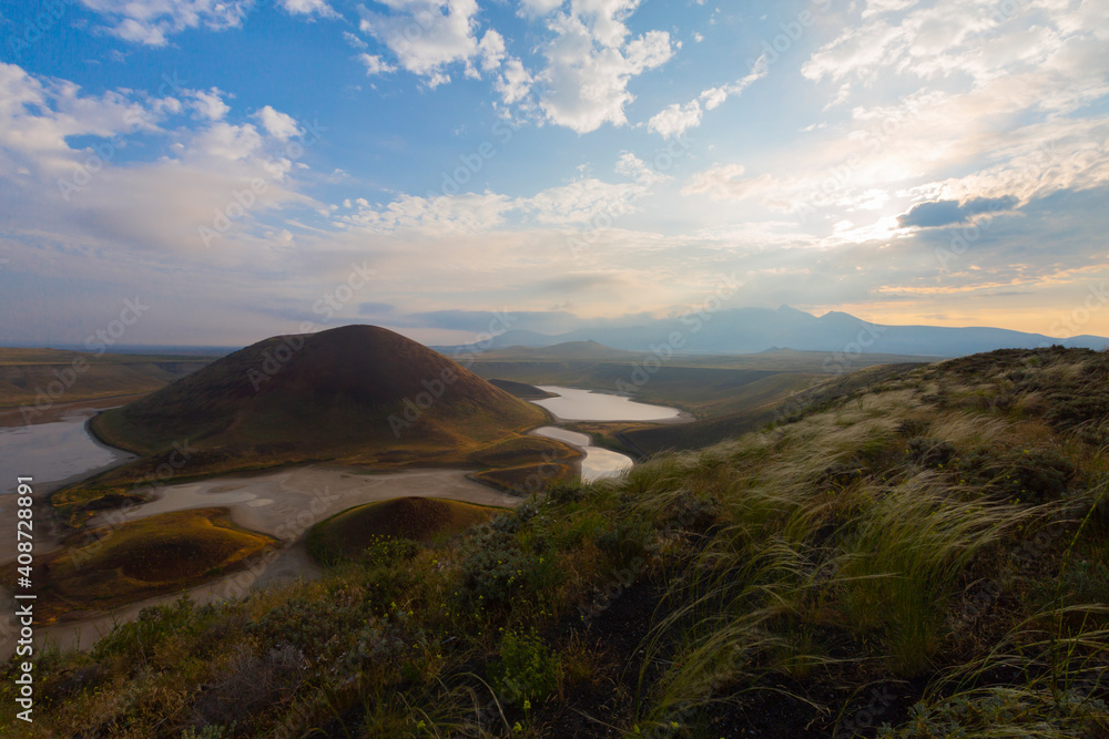 Meke Maar Lake is a lake in the Karapınar district of Konya, with ...
