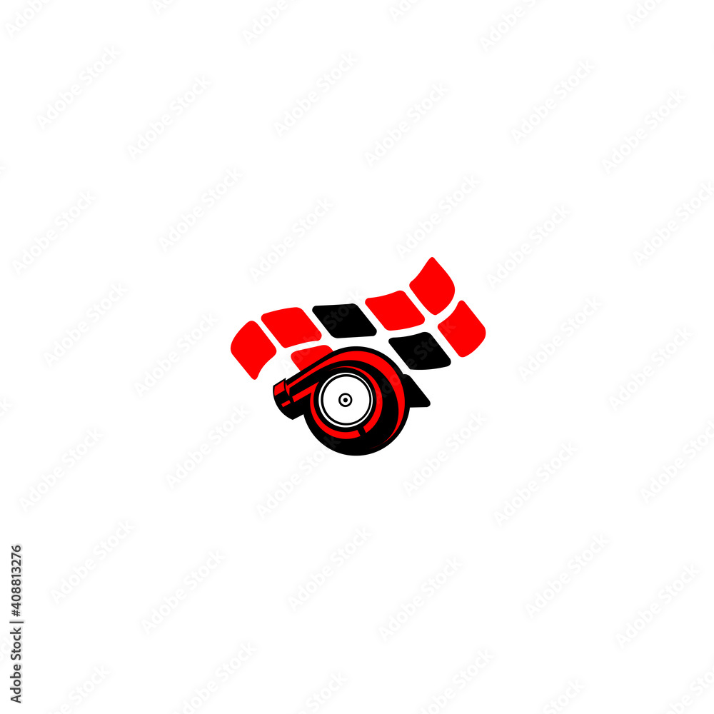 logo turbo designs simple and elegant. automotive logo design vector ...