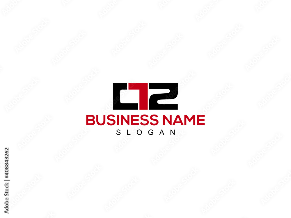 Vetor de CTZ Logo And Illustrations Design For Business do Stock ...