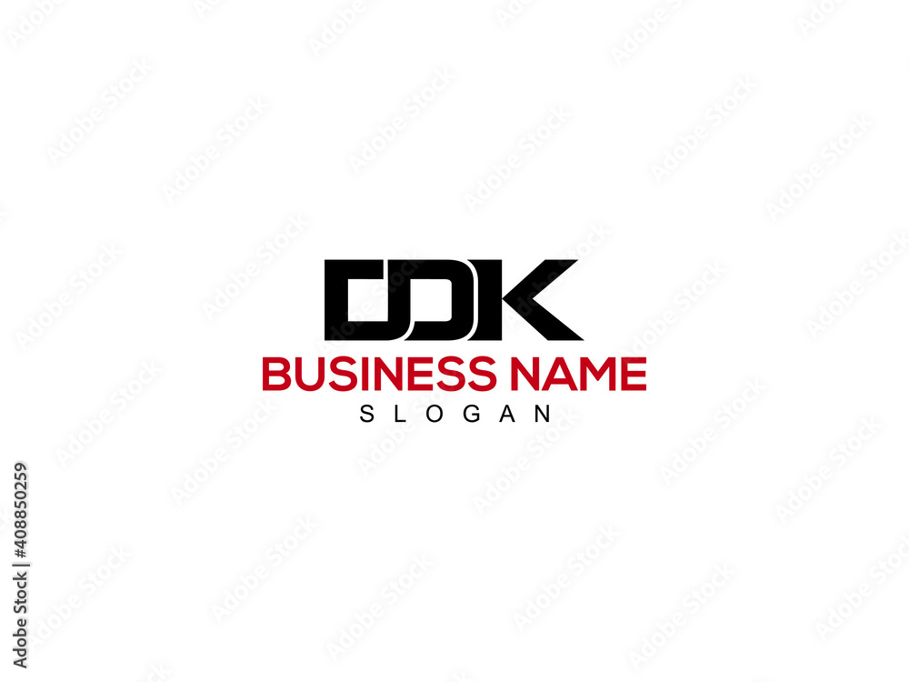 DDK Logo And Illustrations Design For Business Stock Vector | Adobe Stock