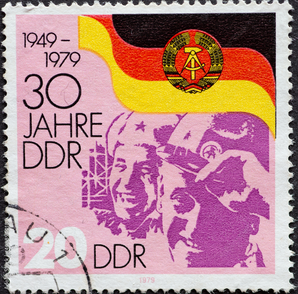 GERMANY, DDR - CIRCA 1979 : a postage stamp from Germany, GDR showing ...