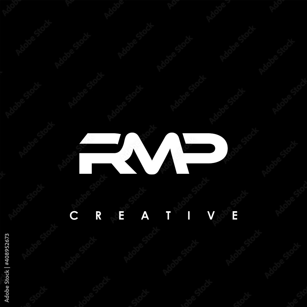 RMP Letter Initial Logo Design Template Vector Illustration Stock ...