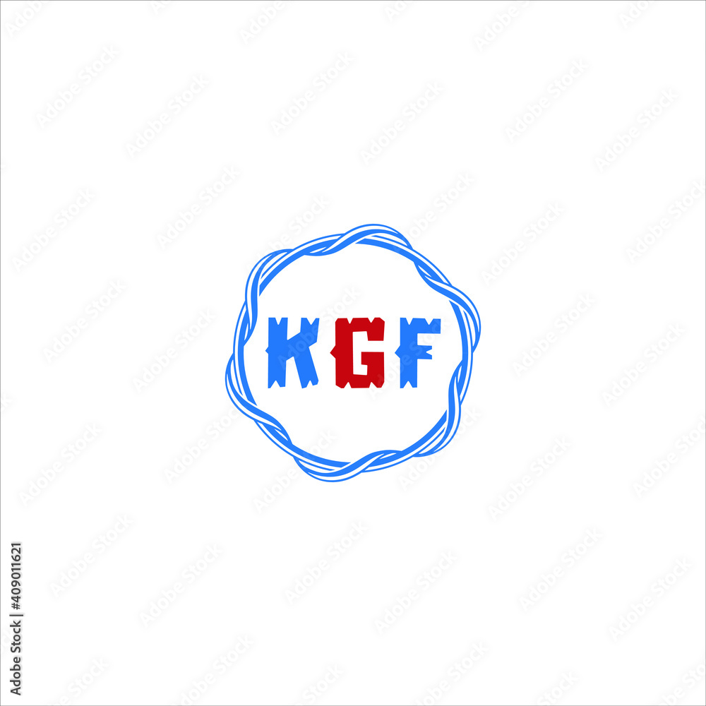 KGF LOGO KGF ICON KGF VECTOR KGF LETTER KGF MINIMALIST KGF FLAT KGF ...