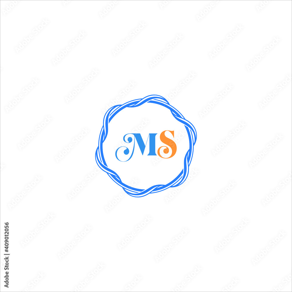 MS LOGO MS ICON MS VECTOR MS LETTER MS MINIMALIST MS FLAT MS MONOGRAM ...