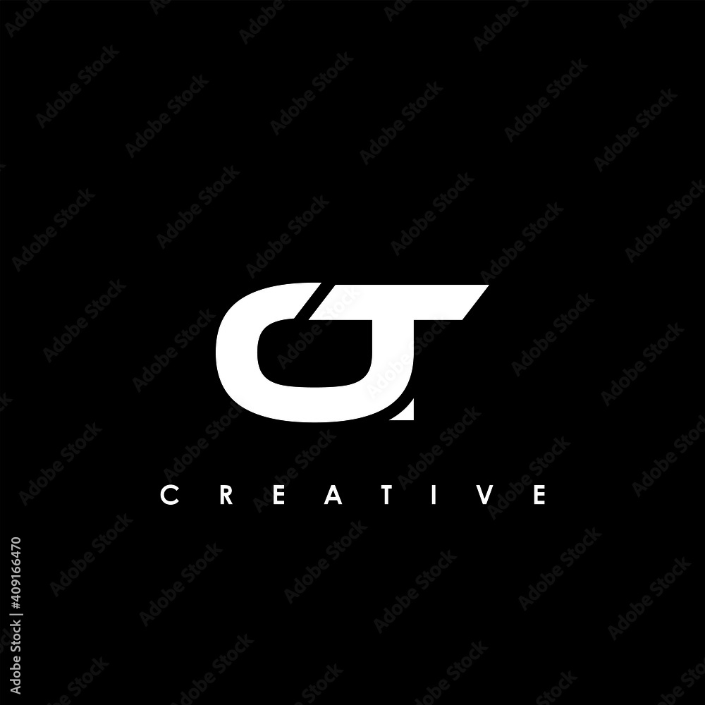 OT Letter Initial Logo Design Template Vector Illustration Stock Vector ...