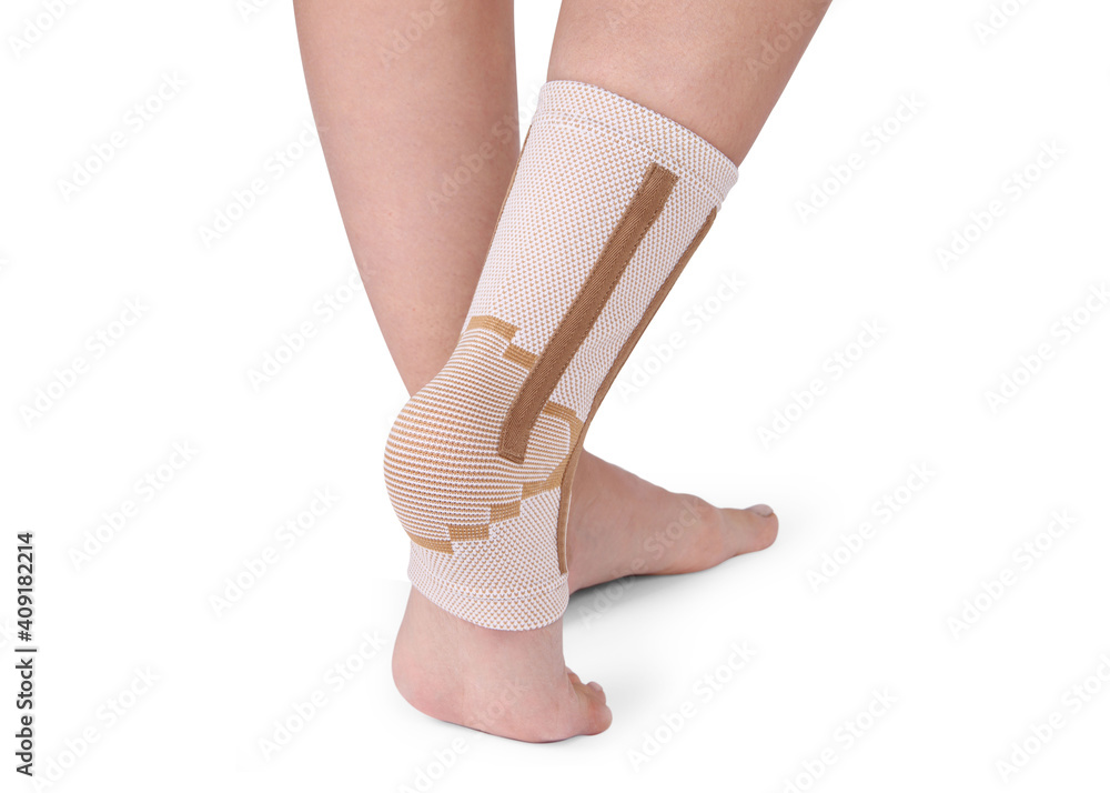 Orthopedic Ankle Brace. Medical Ankle Bandage. Medical Ankle Support ...