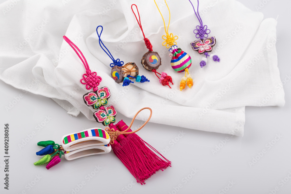 norigae is Korean traditional ornaments worn by women. Stock Photo ...