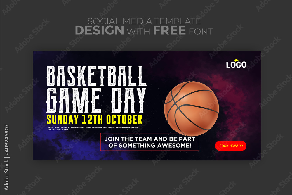 sports meet banner design Minimal cover design. Creative line-art set ...