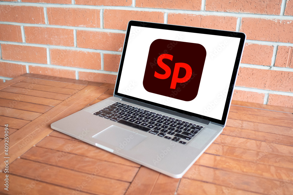 Adobe Spark logo editorial illustrative Stock Photo | Adobe Stock