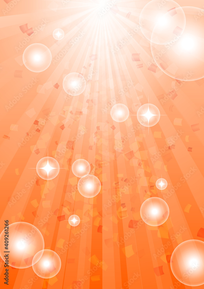 豪華なキラキラした集中線、放射状のバックグラウンド Stock Vector | Adobe Stock