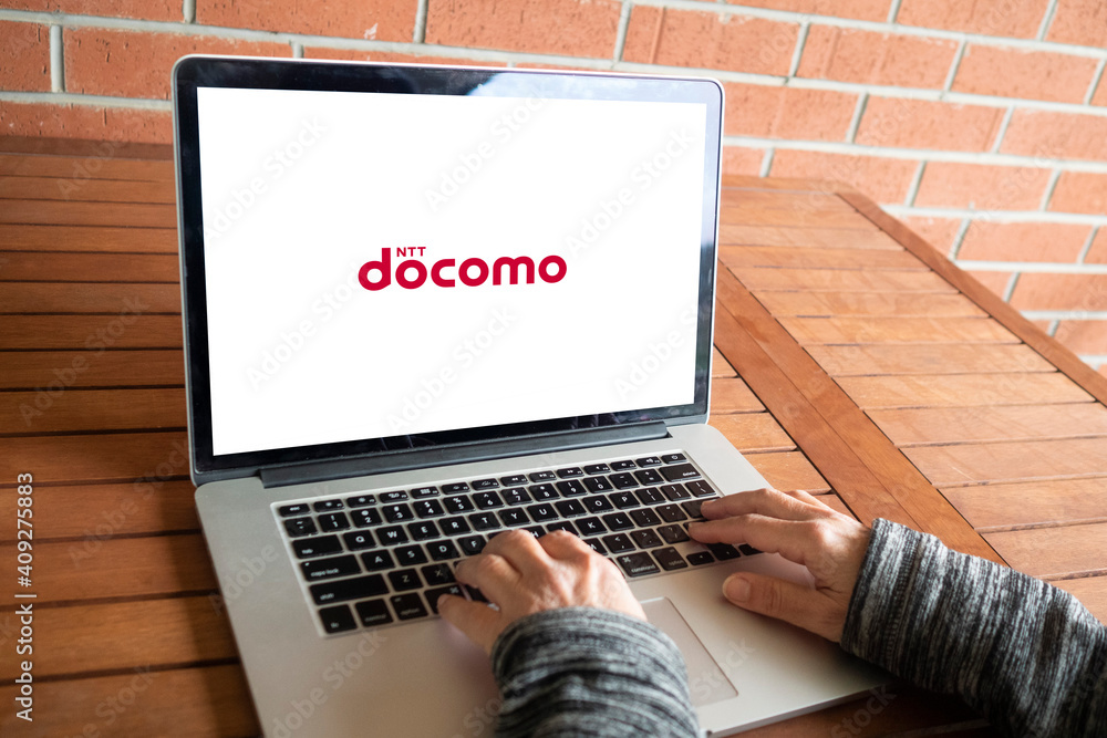 docomo logo editorial illustrative, on screen Stock Photo | Adobe Stock
