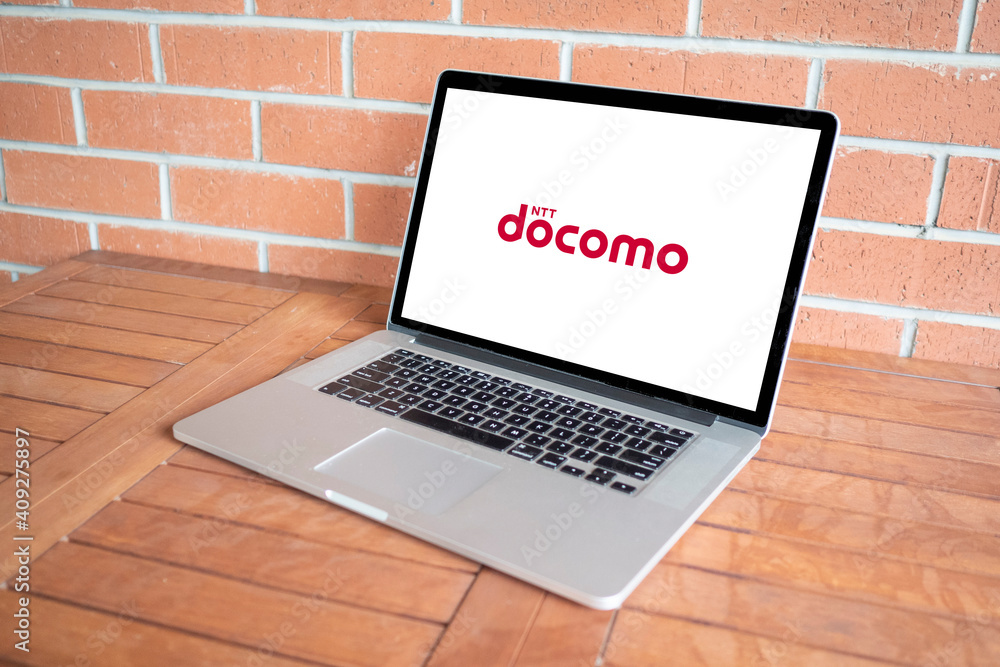 docomo logo editorial illustrative, on screen Stock Photo | Adobe Stock