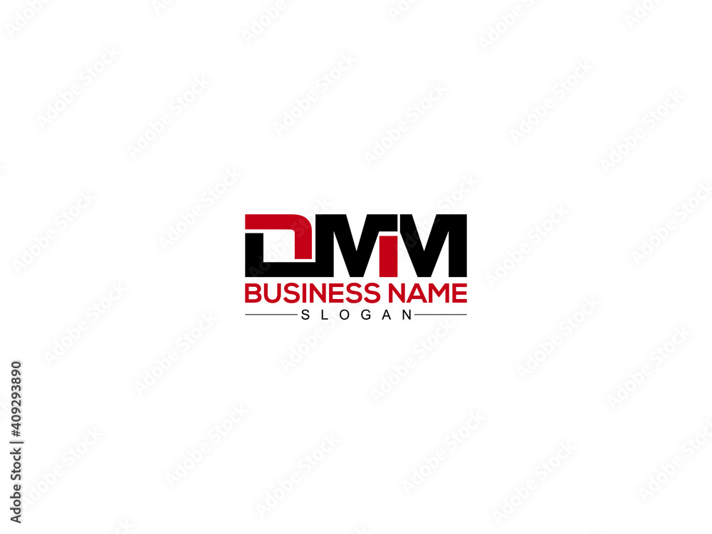 DMM Letter and templates design For Your Business Stock Vector | Adobe ...