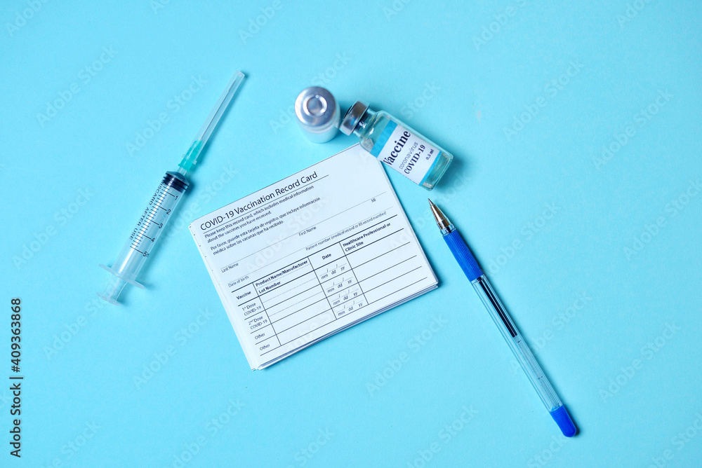 Immune passport or certificate for travel concept. 2019-ncov Covid-19 ...