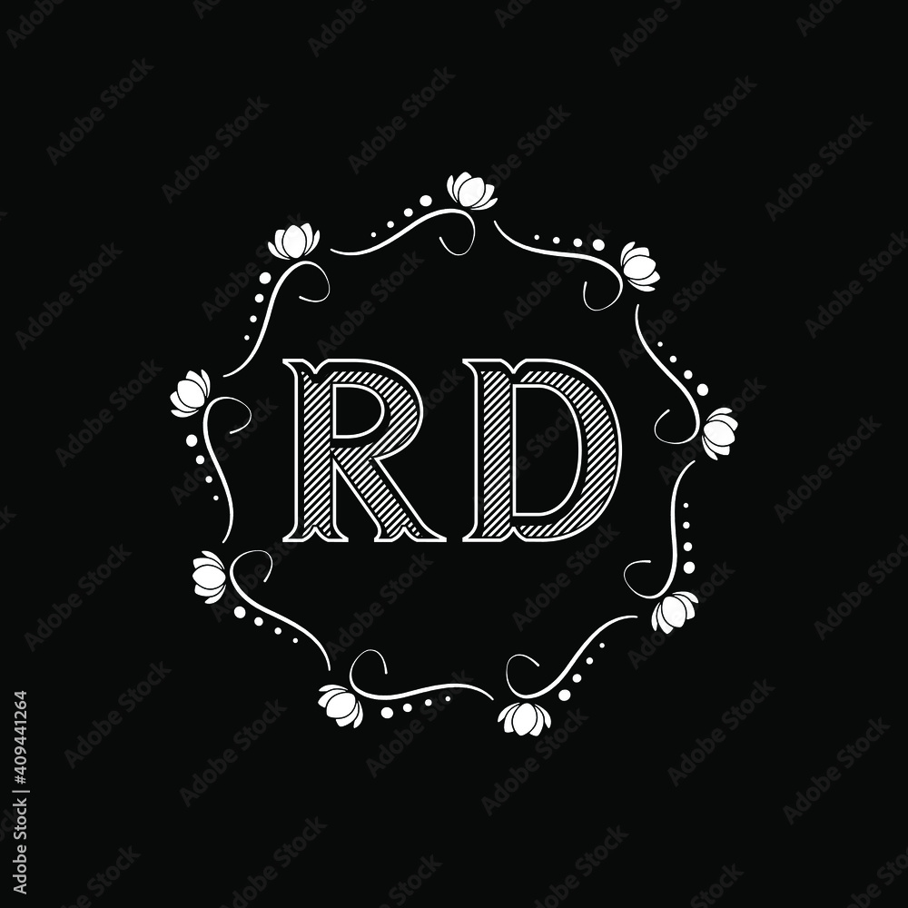 RD LOGO, RD ICON, RD VECTOR, RD LETTER, RD MINIMALIST, RD FLAT, RD ...