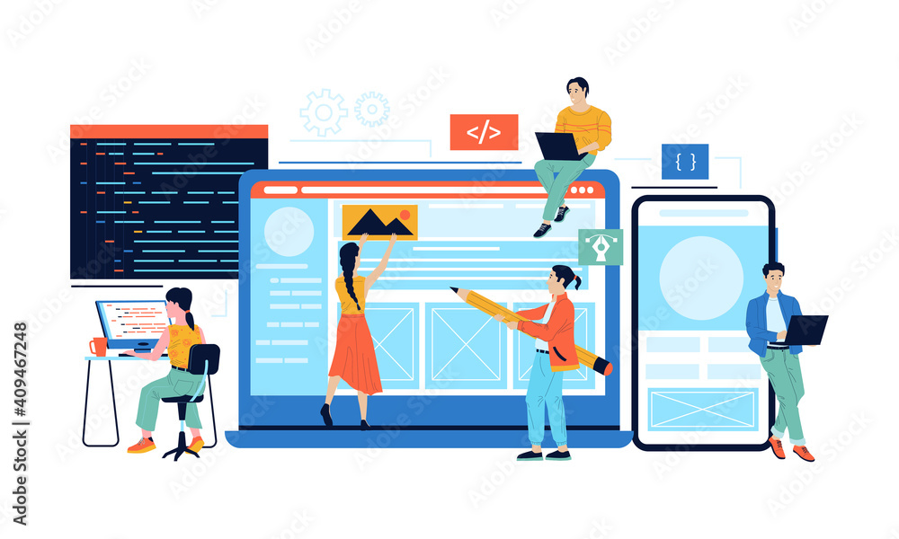 App development. Web page content management. Project coding and ...