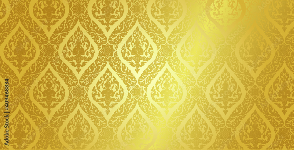 Modern line Thai pattern traditional concept The Arts of Thailand Stock ...