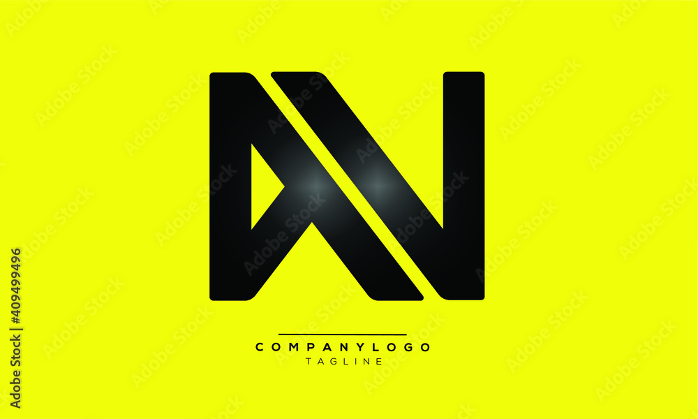 AV icon monogram letter text alphabet logo design Stock Vector | Adobe ...