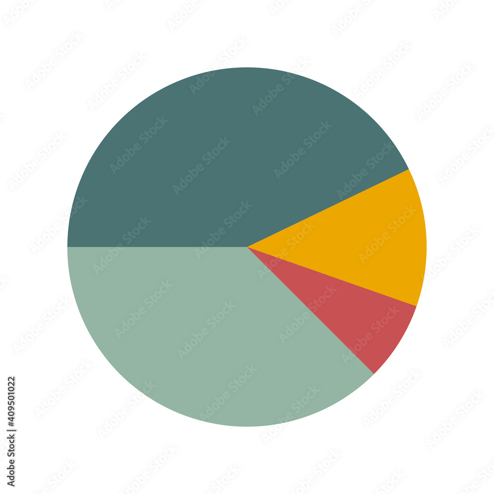 Pie chart template. Background for your documents, websites, reports ...