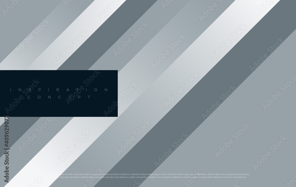 Minimalist blue premium abstract background with luxury geometric ...